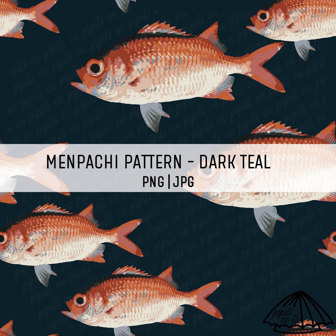 Menpachi Pattern - Dark Teal - Menpachi Seamless Repeating Pattern ...