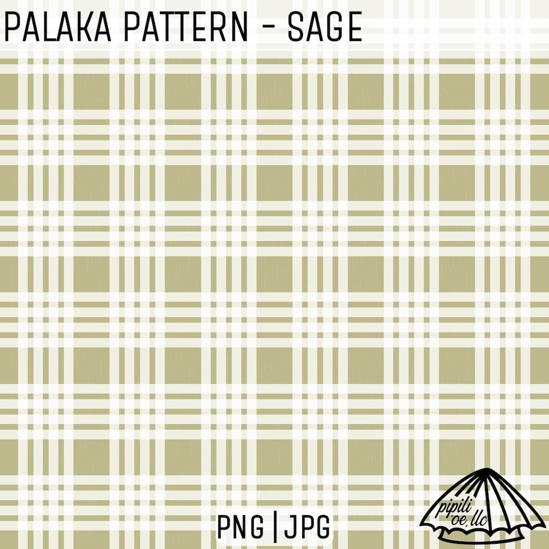 Palaka Pattern - Sage - Palaka Repeating Pattern - Palaka Seamless PNG ...
