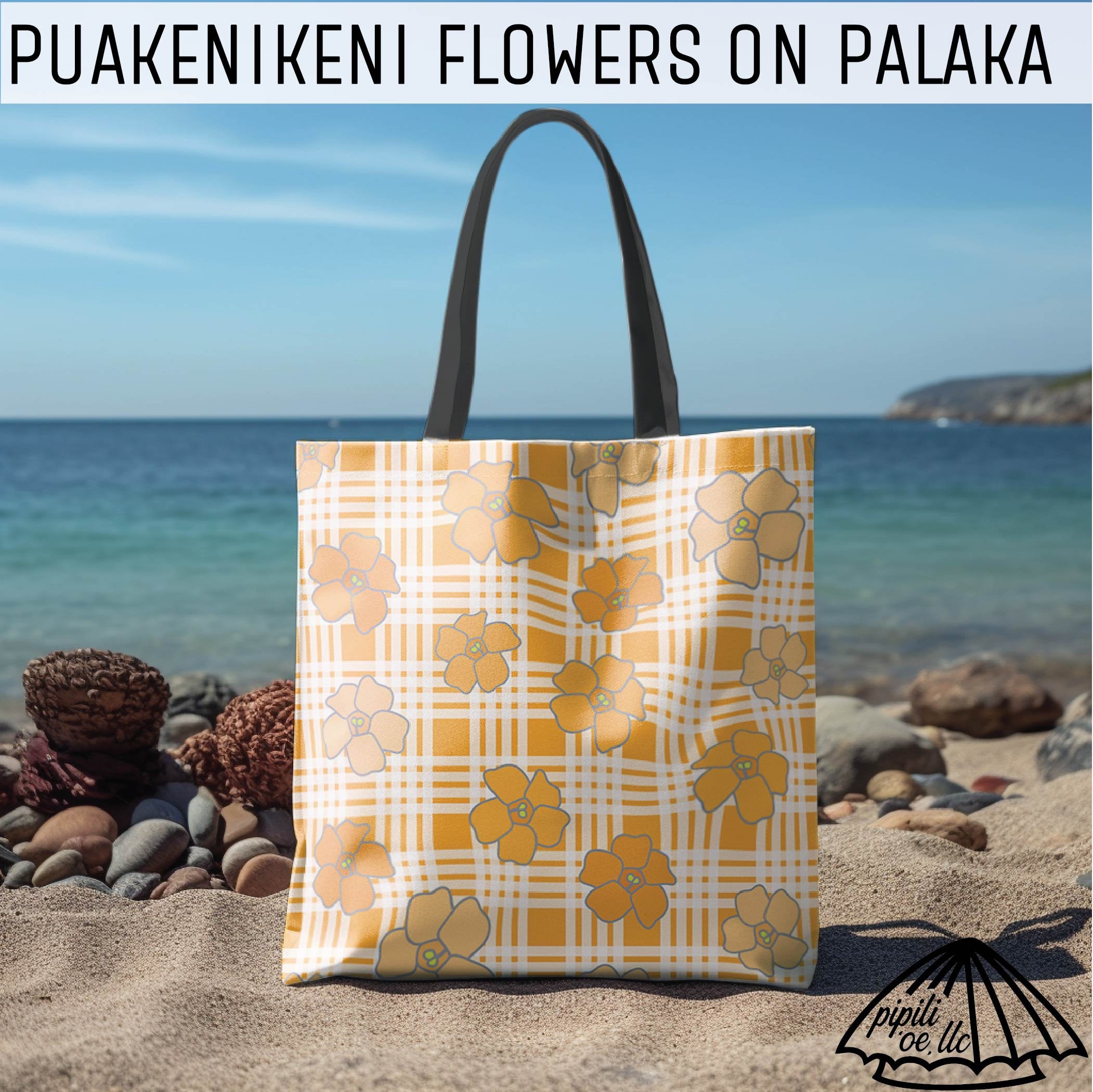 Puakenikeni Flowers on Palaka Pattern Puakenikeni Repeat PNG Hawaii ...
