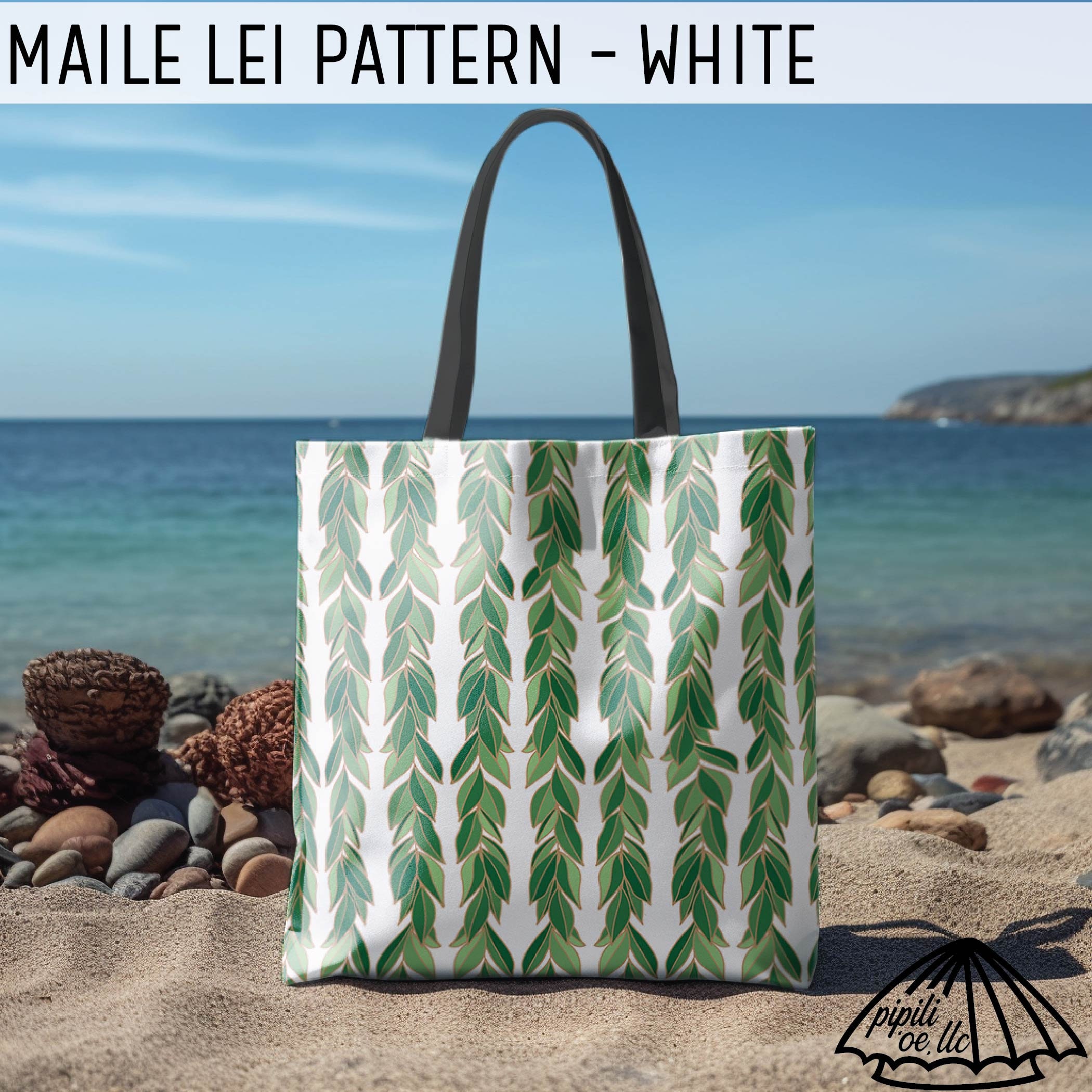 Maile Lei Pattern White Hawaii Seamless Pattern Lei Strand PNG Maile ...