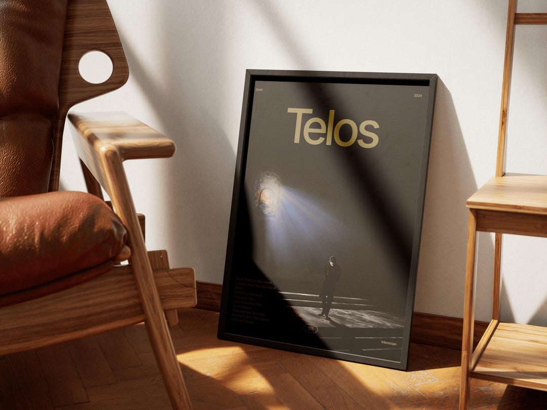 Zedd Telos Album Music Poster Clarity True Colors Wall Art Living Room ...
