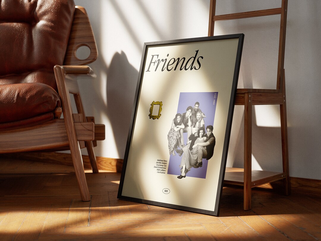 Friends TV Series Poster | Friends Wall Art | Digital & Print | Living ...