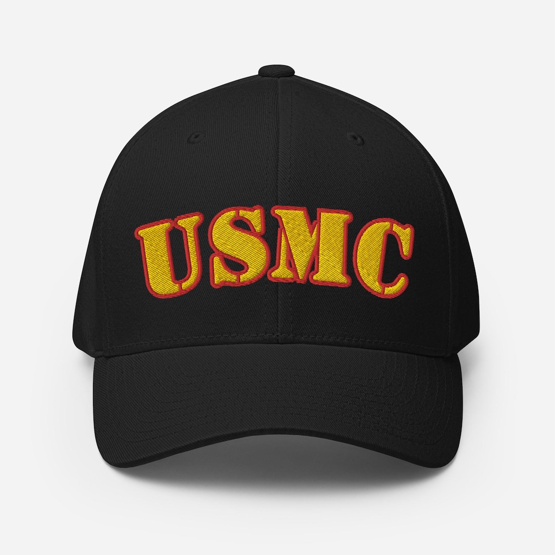 USMC Yellow Lettering US Marine Corps - Etsy