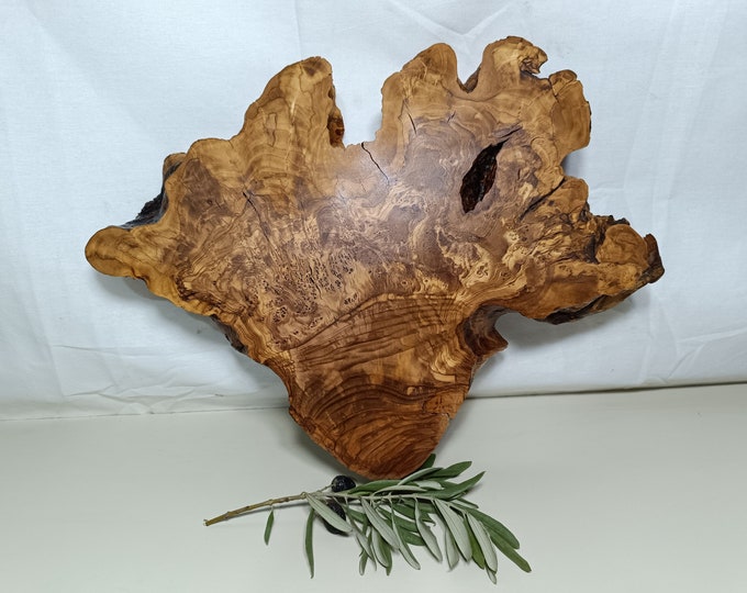 Olive Wood Slab, Olive Wood Slices for Wood Art, Live Edge Raw Edged ...