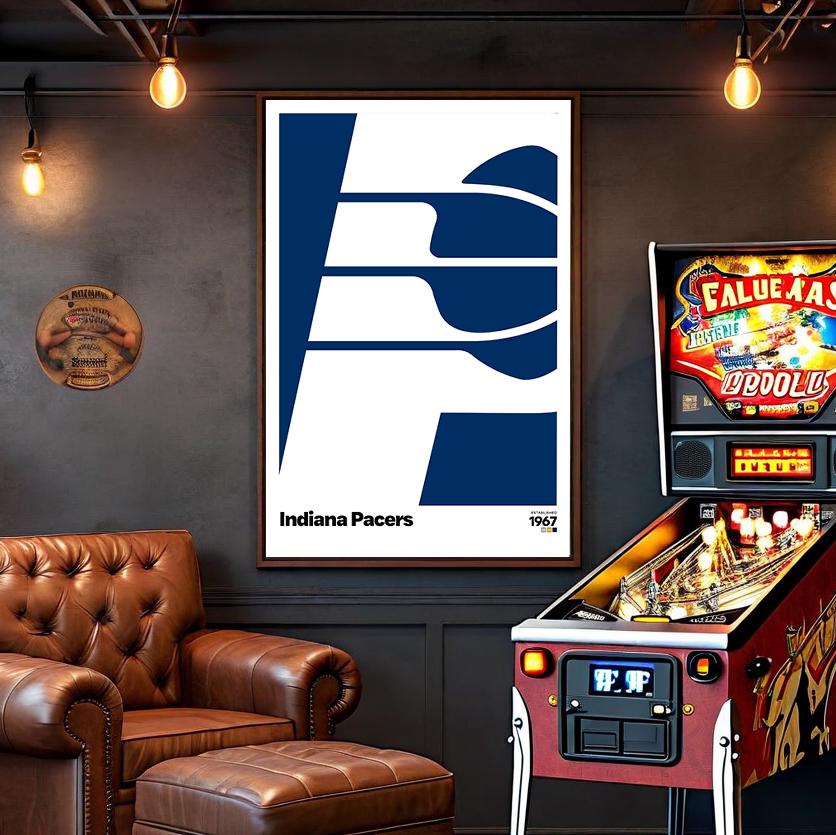 Indiana Pacers, Basketball Gifts, Sports Poster, Basketball Poster ...