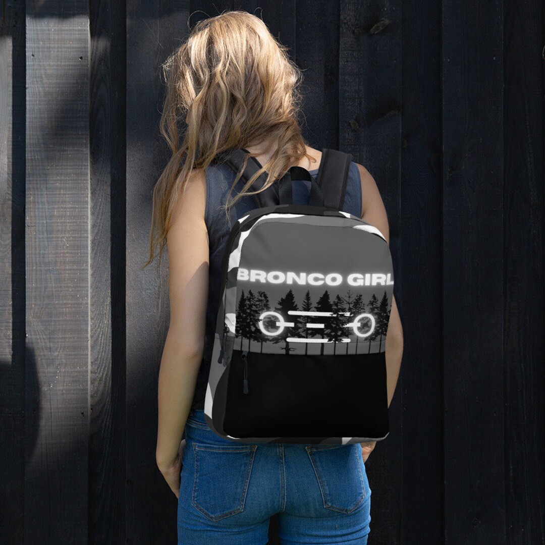 Bronco Girl Backpack Black - Etsy