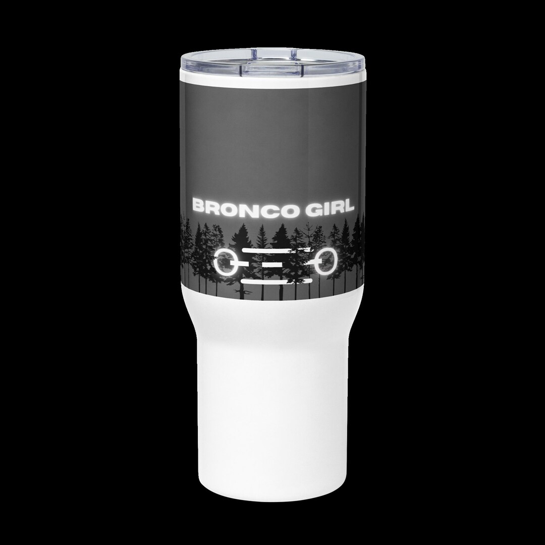 Bronco Girl Travel Mug With a Handle - Etsy