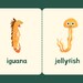 Wildlife Adventure: Animal Alphabet Flash Cards for Kids - Etsy