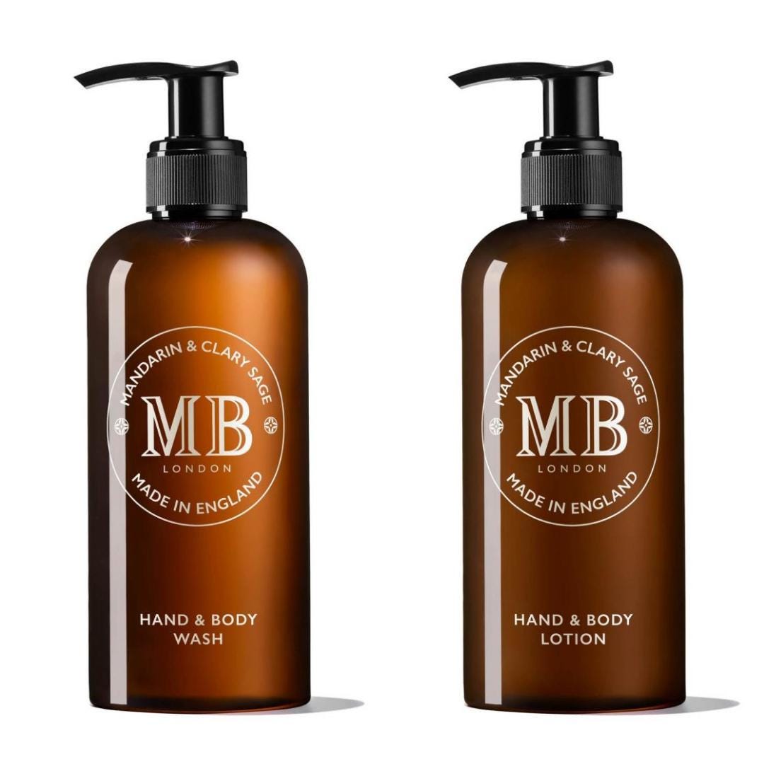 Molton Brown 1971 Mandarin and Clary Sage Hand / Body Wash and Body ...