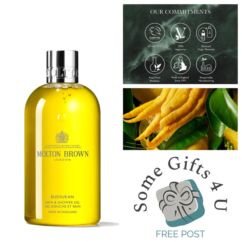 Molton Brown Bushukan Bath & Shower Gel / Body Wash 300ml - Etsy