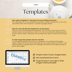 Risk Register Template (blue Background) - Excel Format (google Sheets ...