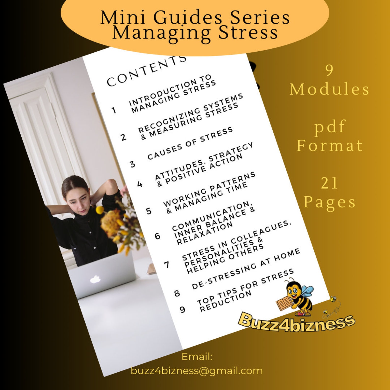 A Mini-guide to Managing Stress - 21 Page Pdf Download Containing 9 ...