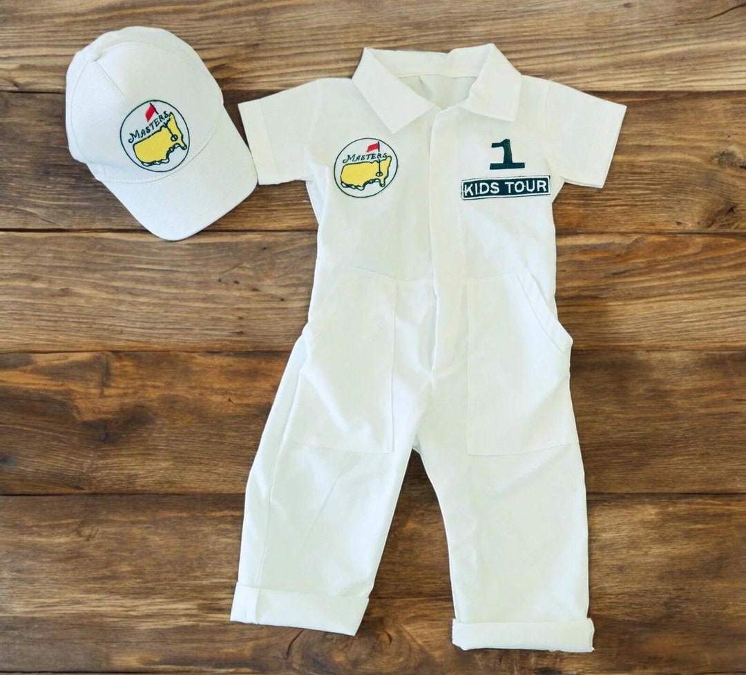 Personalized Golf Long Caddy Outfit for Kids, Baby Golf 1st Birthday ...