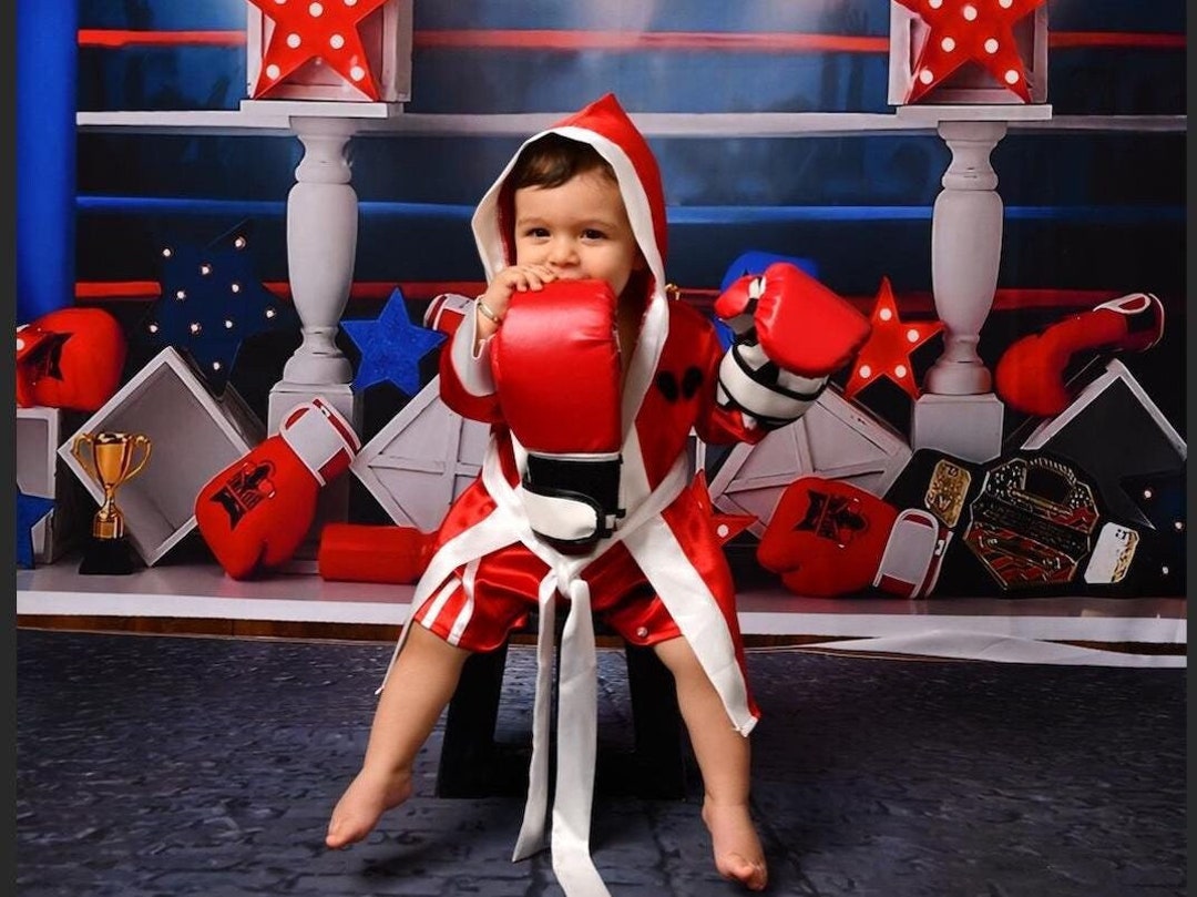 Personalized Baby Boxing Costume, Baby Halloween Costume, Toddler 1st ...