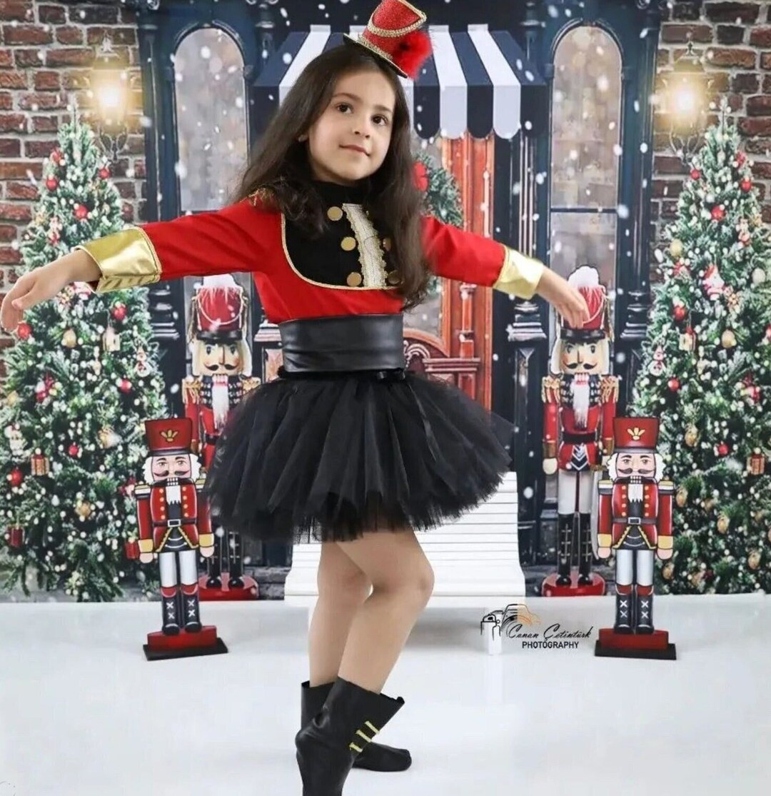 Nutcracker Girl Costume, Nutcracker Dress, Girls Tin Soldier Dress ...