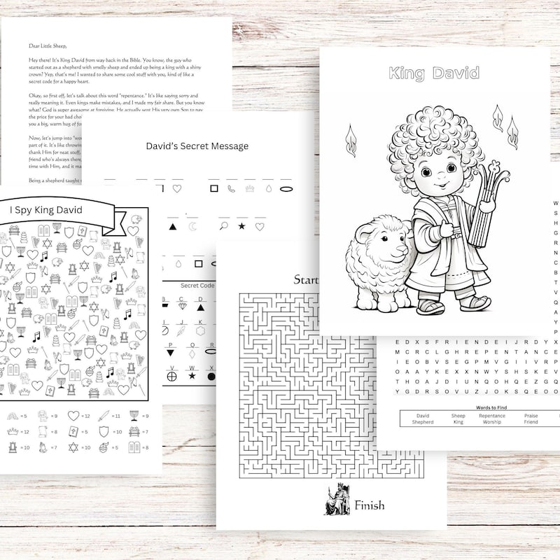 Davids Letter - Etsy