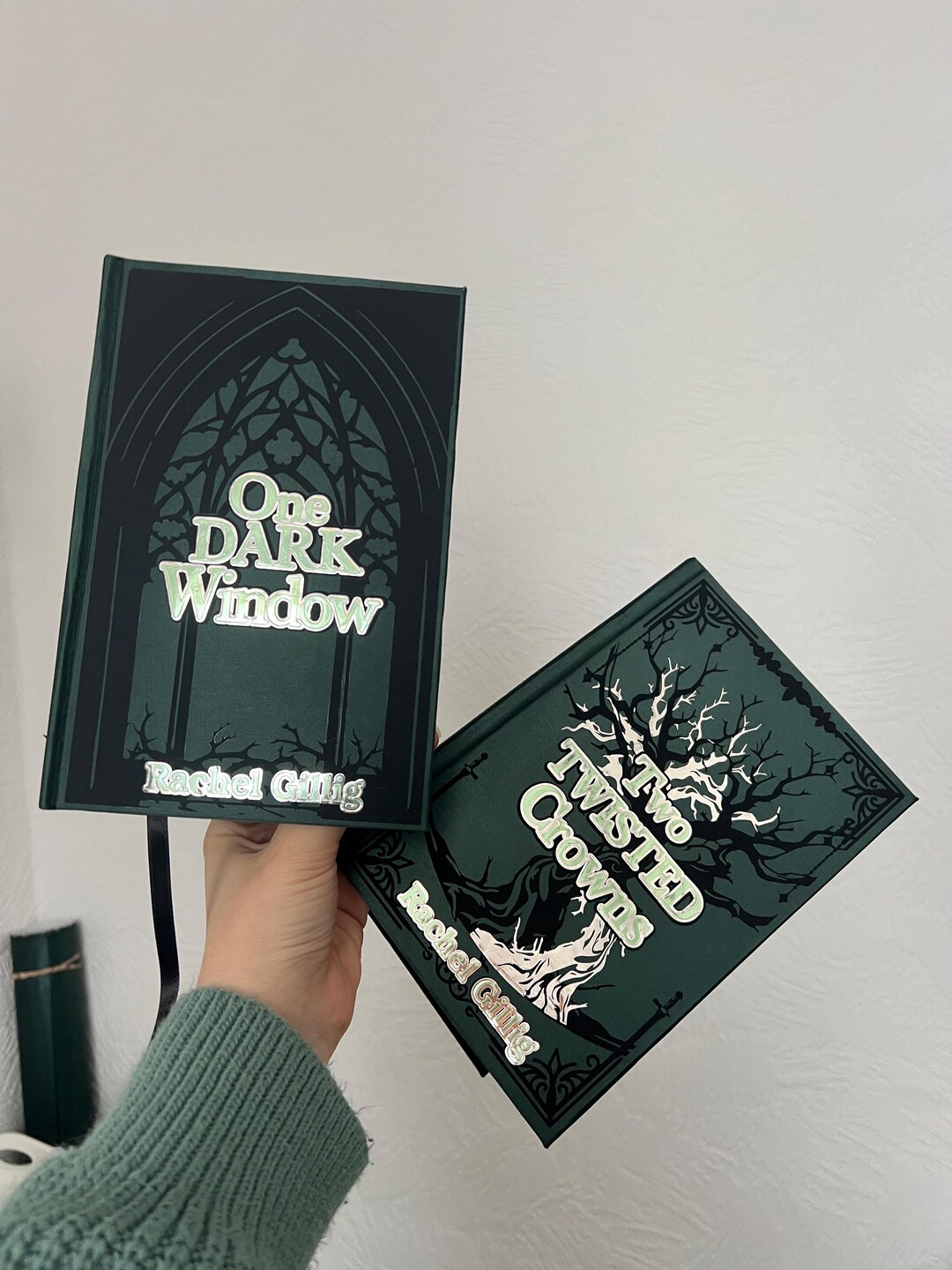 One Dark Window or Two Twisted Crowns Custom Rebind Book Bind Book ...