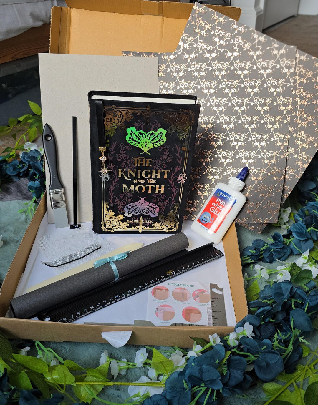 Book Binding Kit, DIY Book Binding Kit With Step by Step Book Binding ...