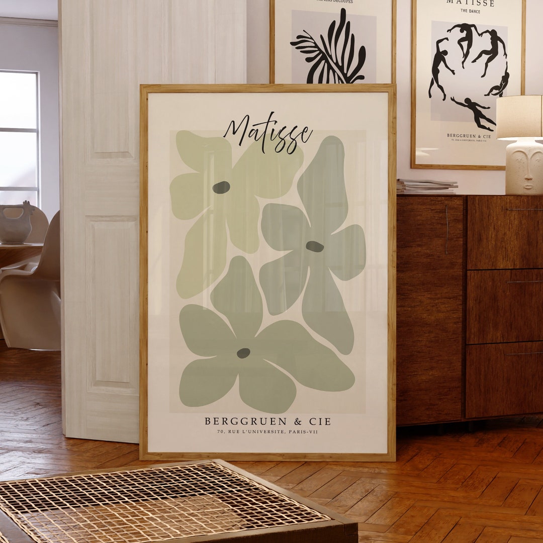 Matisse Flower Gallery Wall Art Print, Matisse Flower Market Wall Art ...