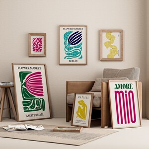 50+ Maximalist Gallery Wall Set Eclectic Artwall Set Boho Mega Bundle ...
