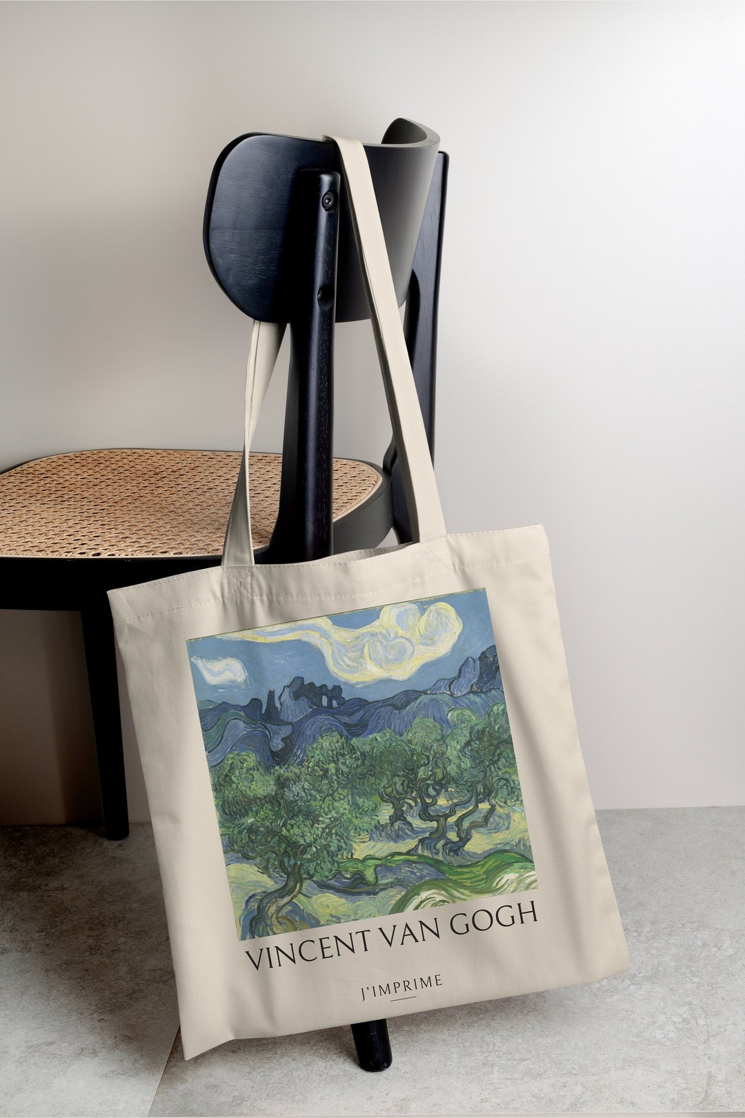 Vincent Van Gogh Tote Bag Artful Gift Canvasbag Laptop Totebag Painting ...