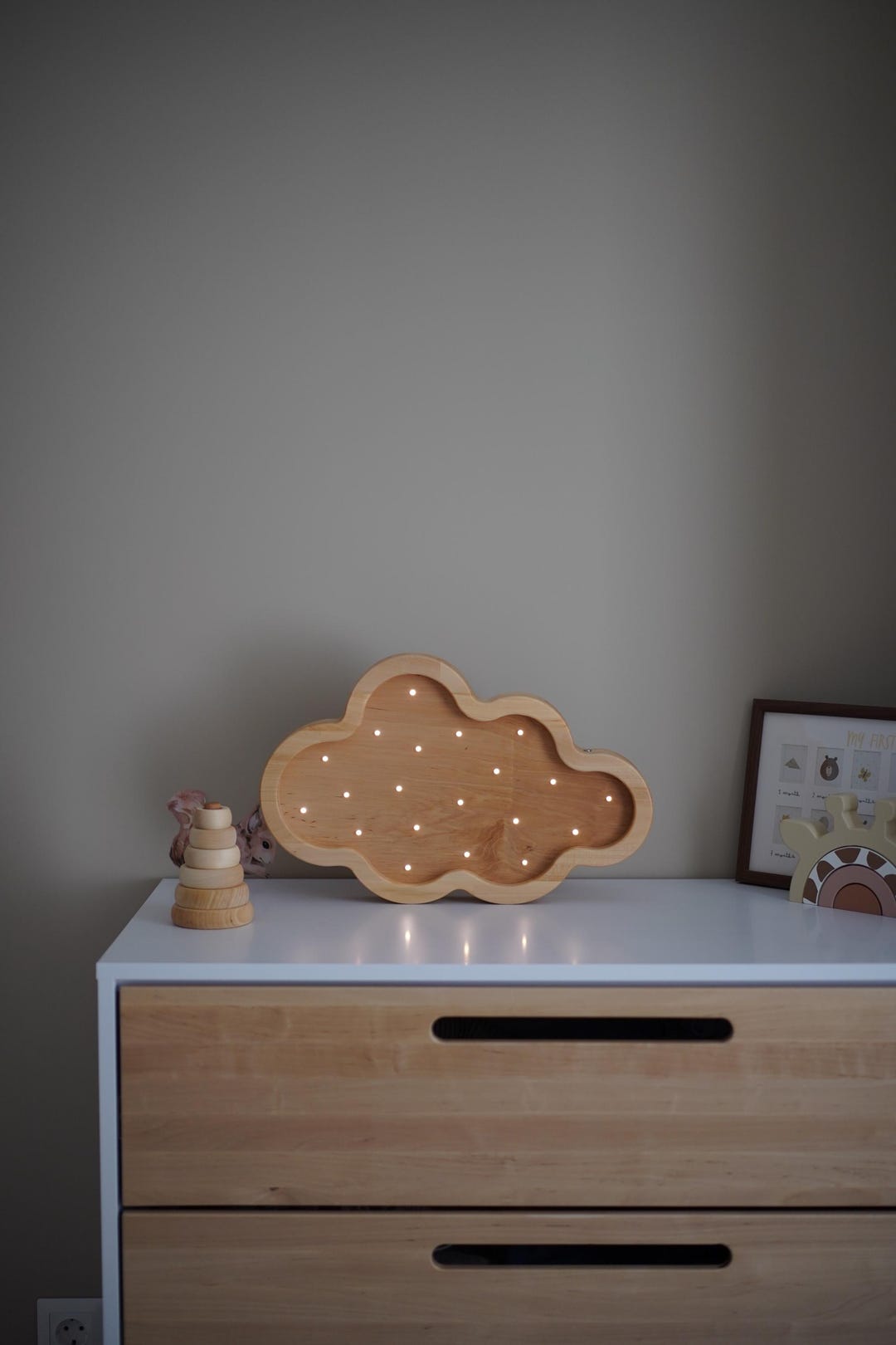 Nursery Lamp, Nightlight for Baby, Baby Room Lighting, Nursery Decor ...