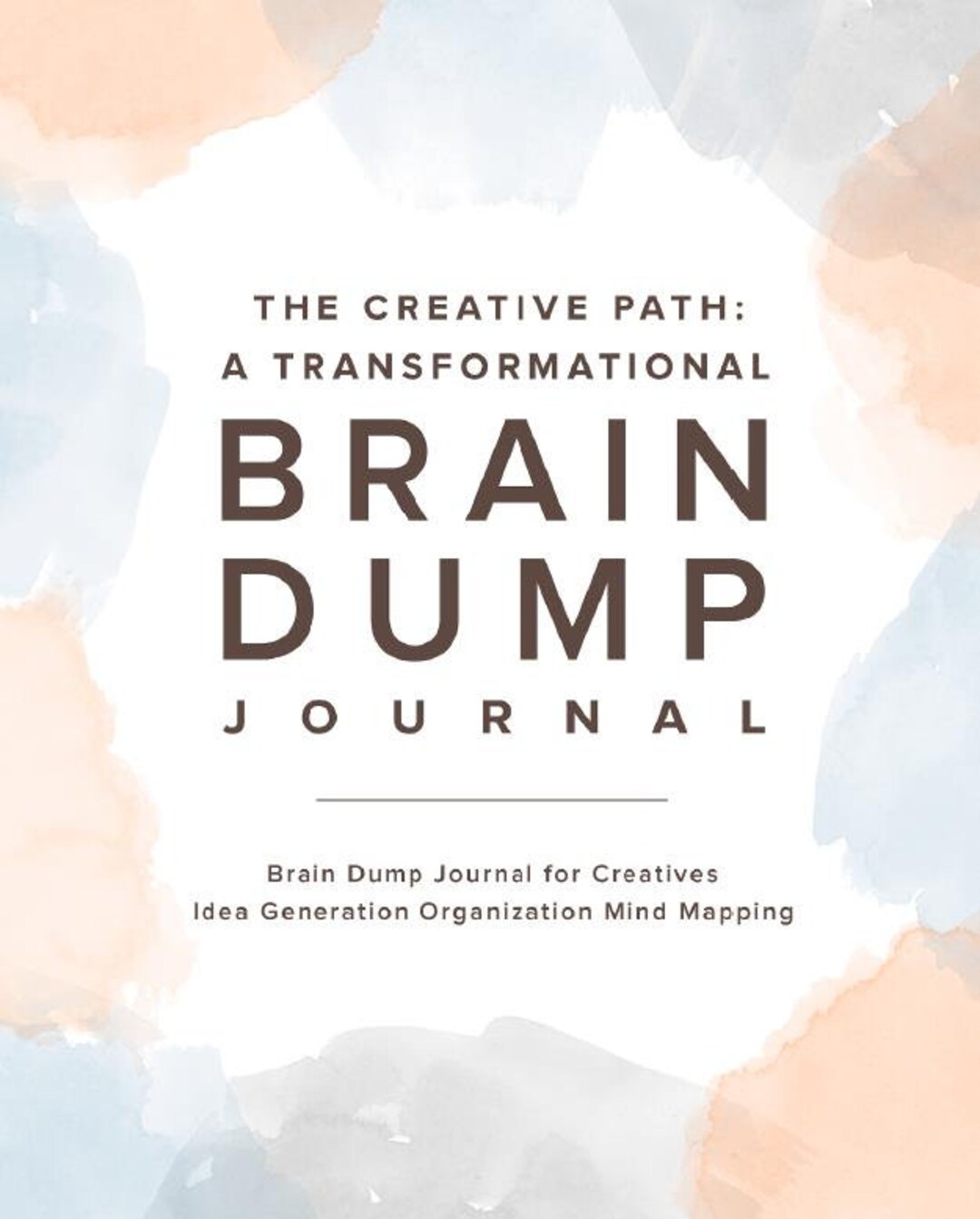 The Creative Path: A Transformational Brain Dump Journal - Etsy