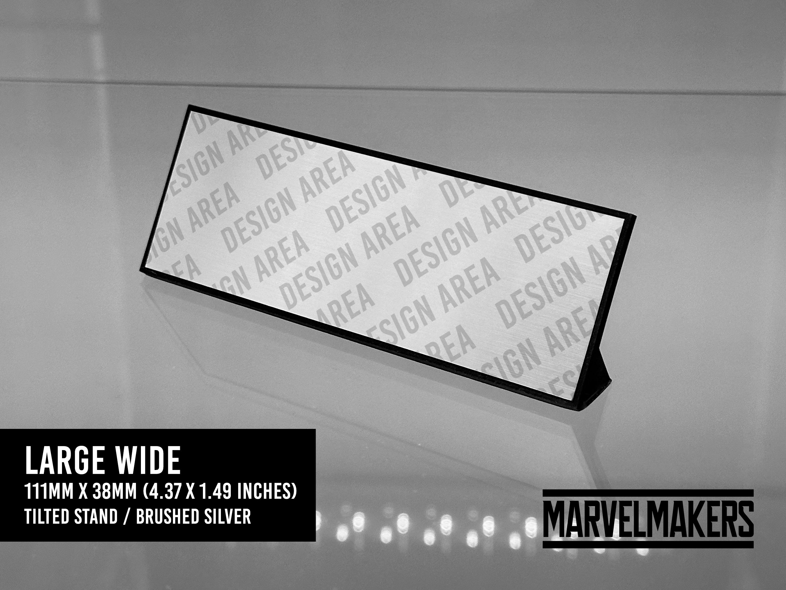 Custom Free Standing Name Plate Display Plaque Laser Engraved for ...