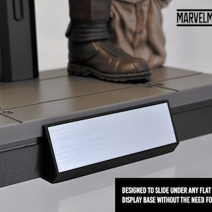 Custom Flush Standing Name Plate for Flat Profile Display Bases 1/6th ...