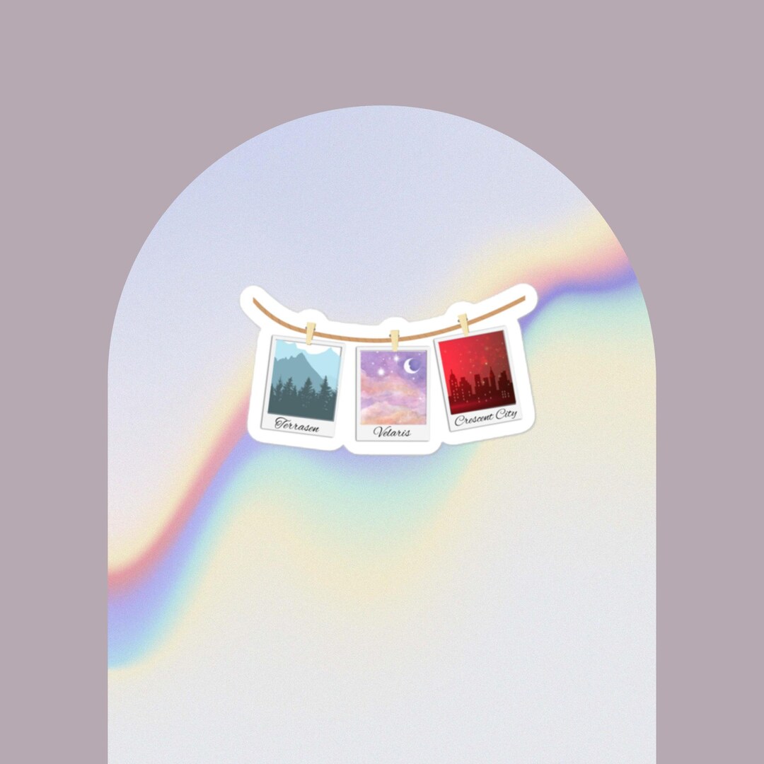 Sjmverse Maasiverse Inspired Polaroid Sticker - Etsy