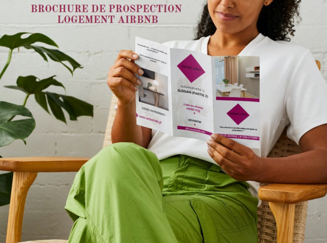 Housing Prospecting Brochure Model for Short-term Rental Management ...