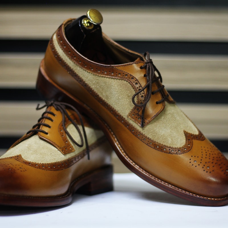 Wing Tip Oxfords - Etsy
