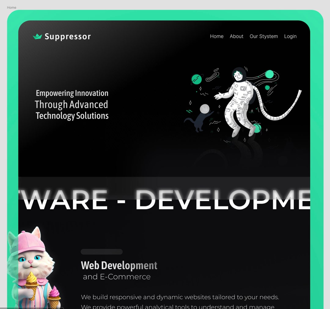 Web Template, Personalized, Figma - Etsy