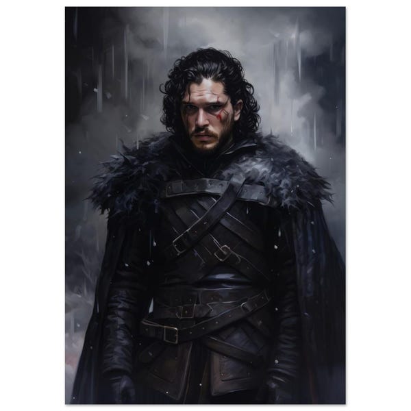 Jon Snow Art - Etsy
