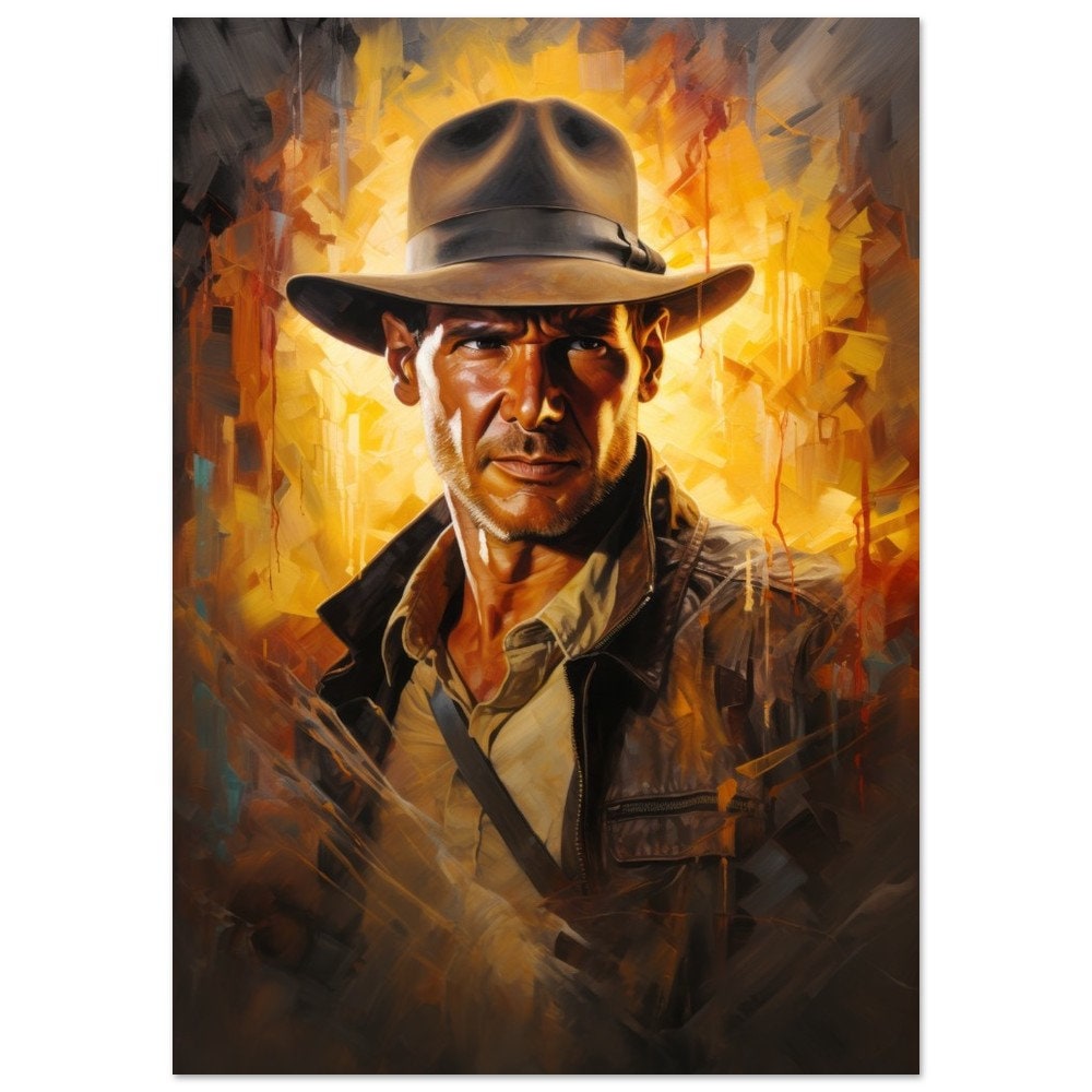 Indiana Jones Indiana Jones Poster - Etsy