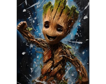 I Am Groot Printable Quote, Marvel Wall Art, Guardians of the Galaxy ...