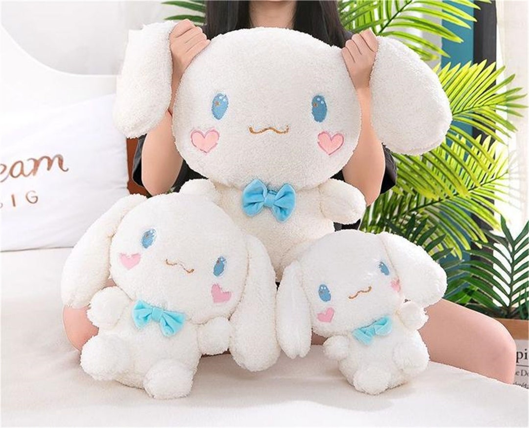 Plushy Cute Blue Eyes Dog Toy Big Ears Pendant Toys Stuffed - Etsy