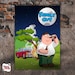 Funny Family Guy Poster - Instant Download, Vibrant & Modern Style ...