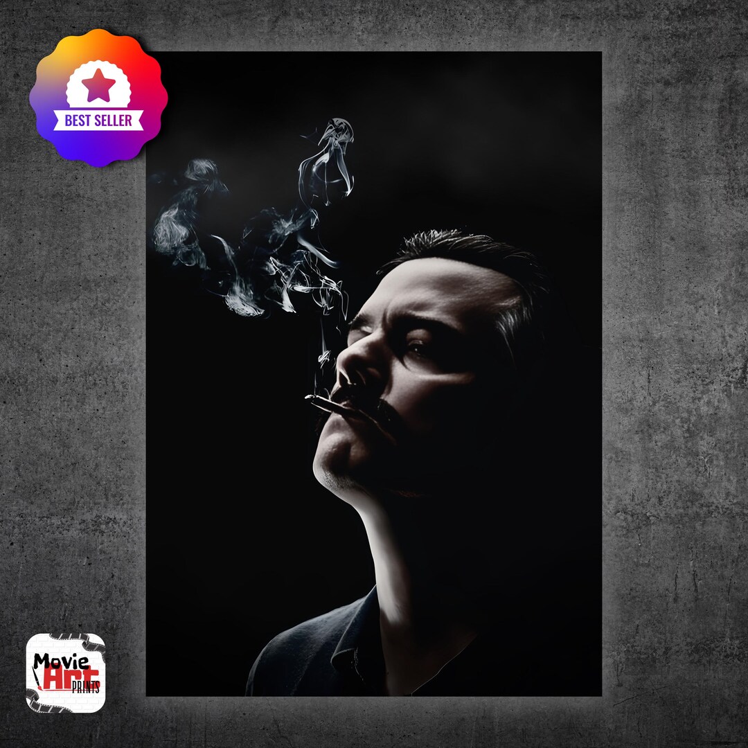 Pablo Escobar Poster, Narcos Digital Art, Dark Minimalist Wall Art ...
