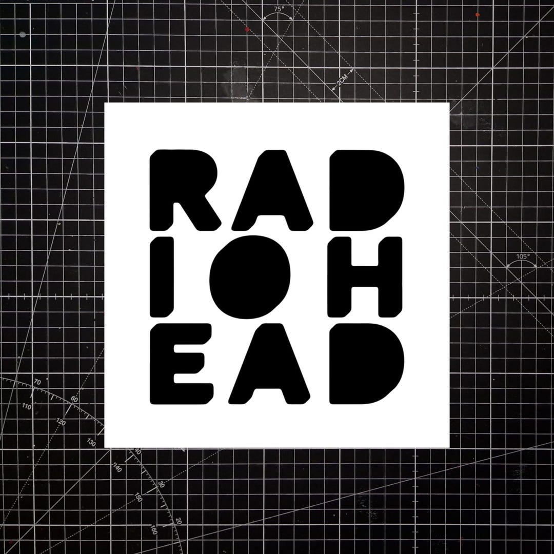 RADIOHEAD Vinyl Sticker Decal - Etsy UK