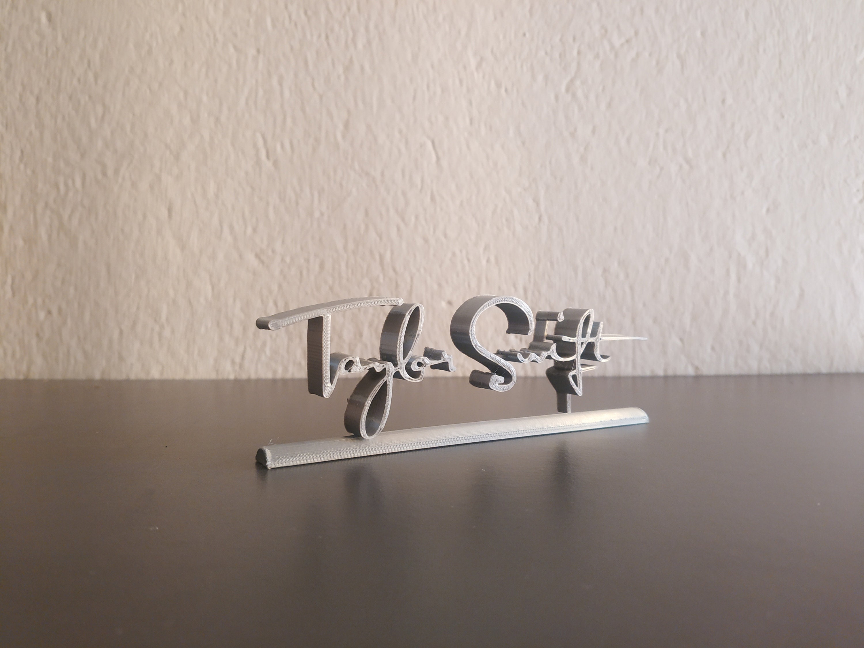 Taylor Swift Signature Stand, 3D Printed - Etsy