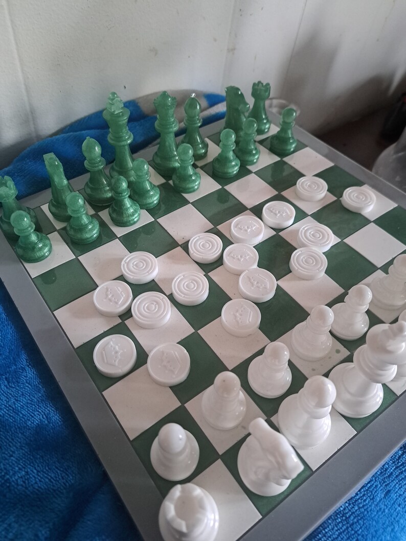 Chess/checker Set - Etsy
