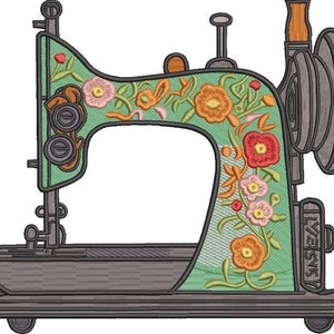 Nana's Old Sewing Machine Embroidery Design Old Sewing Machine ...