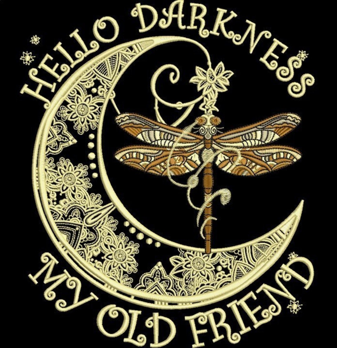 Dragonflies | Flying Birds | Dragonfly and Half Moon Embroidery Designs ...