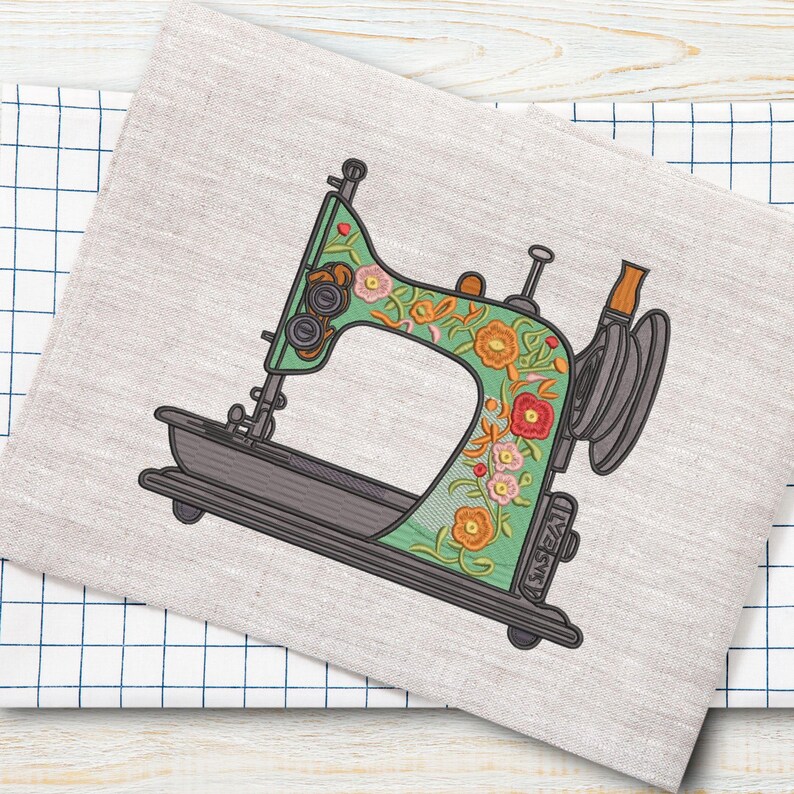Nana's Old Sewing Machine Embroidery Design Old Sewing Machine ...