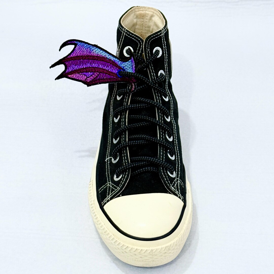 Dragon ITH Shoe Wing Embroidery Design in the Hoop Dragon Shoe Wing ...