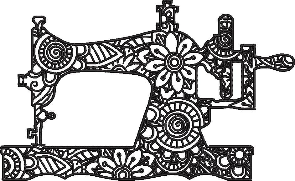 Sewing Machine JEF | 5 Unique Vintage Machine Embroidery Designs ...