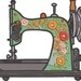 Nana's Old Sewing Machine Embroidery Design Old Sewing Machine ...