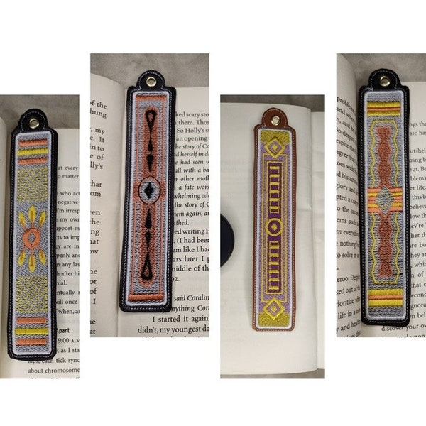 Embroidery Bookmark - Etsy