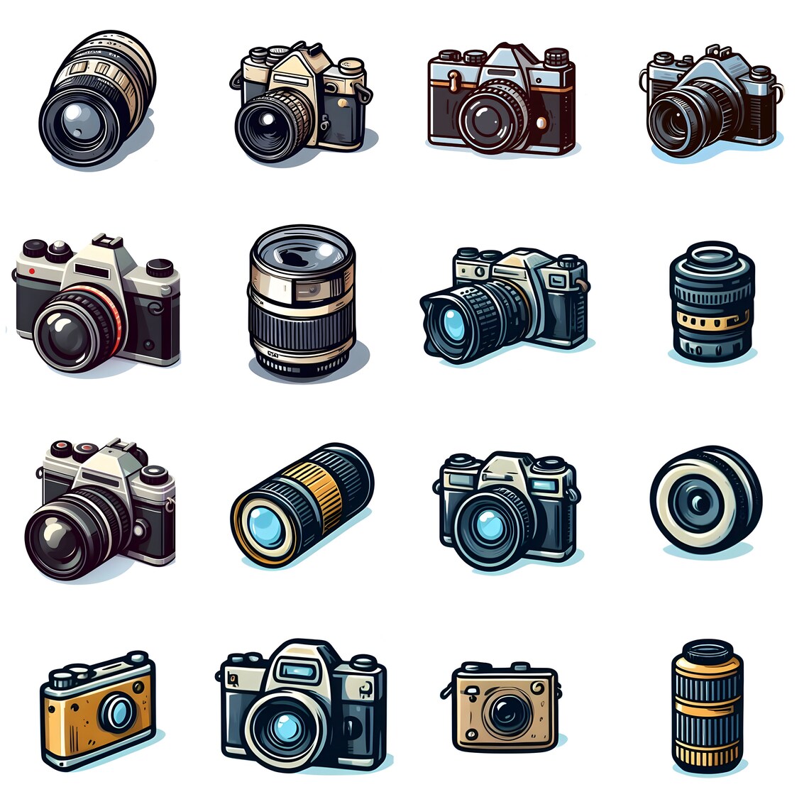 Camera Clipart 40 Camera Clipart Designs Clipar T Cli Part - Etsy Canada